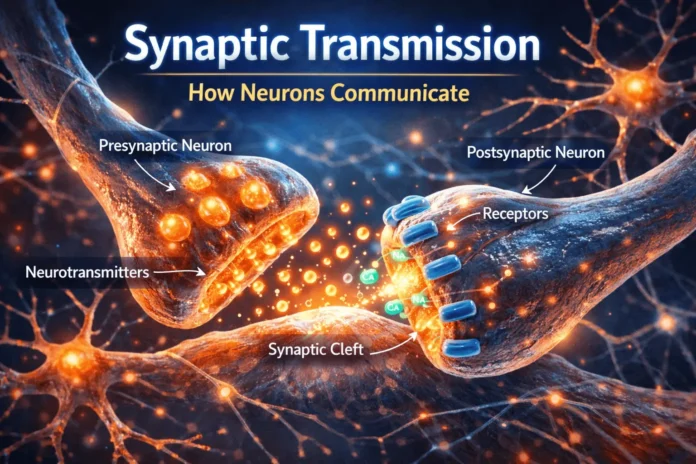 Synaptic Transmission: How Neurons Communicate in the Nervous System