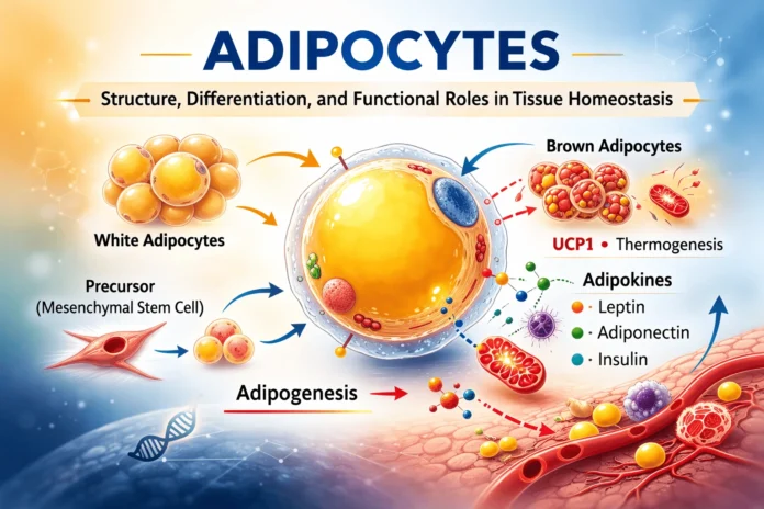 Adipocytes: Definition, Function, and Roles in Tissue Homeostasis