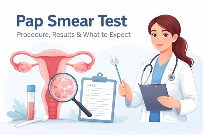 Pap Smear Test: Meaning, Procedure, Results, and What to Expect