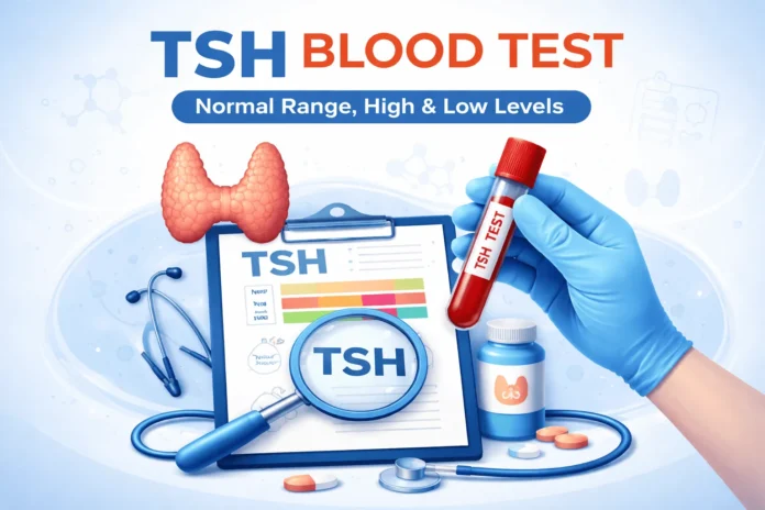 TSH Blood Test: Normal Range, High & Low Levels Explained