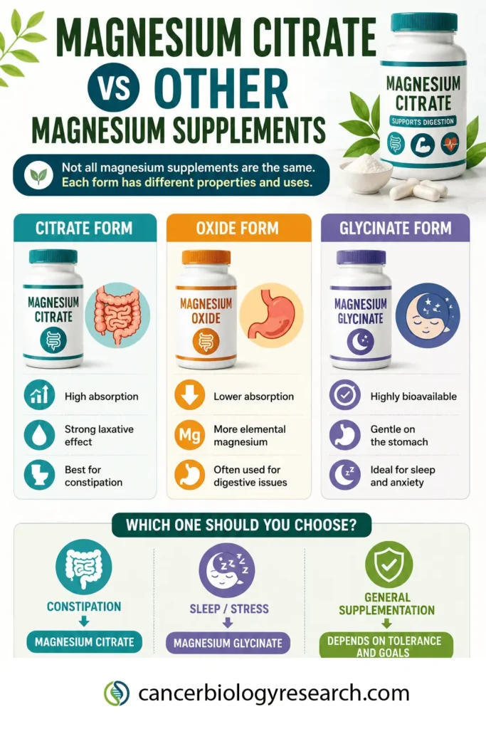 Magnesium Citrate: Benefits, Dosage, Uses, and Side Effects Explained