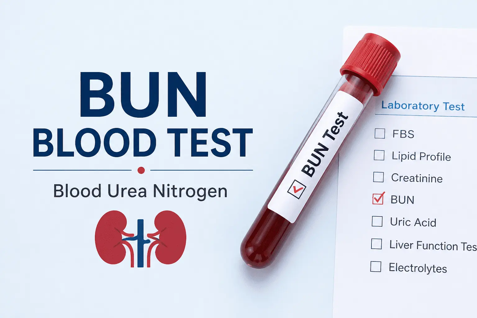 BUN Blood Test: Normal Levels, High & Low Causes Explained